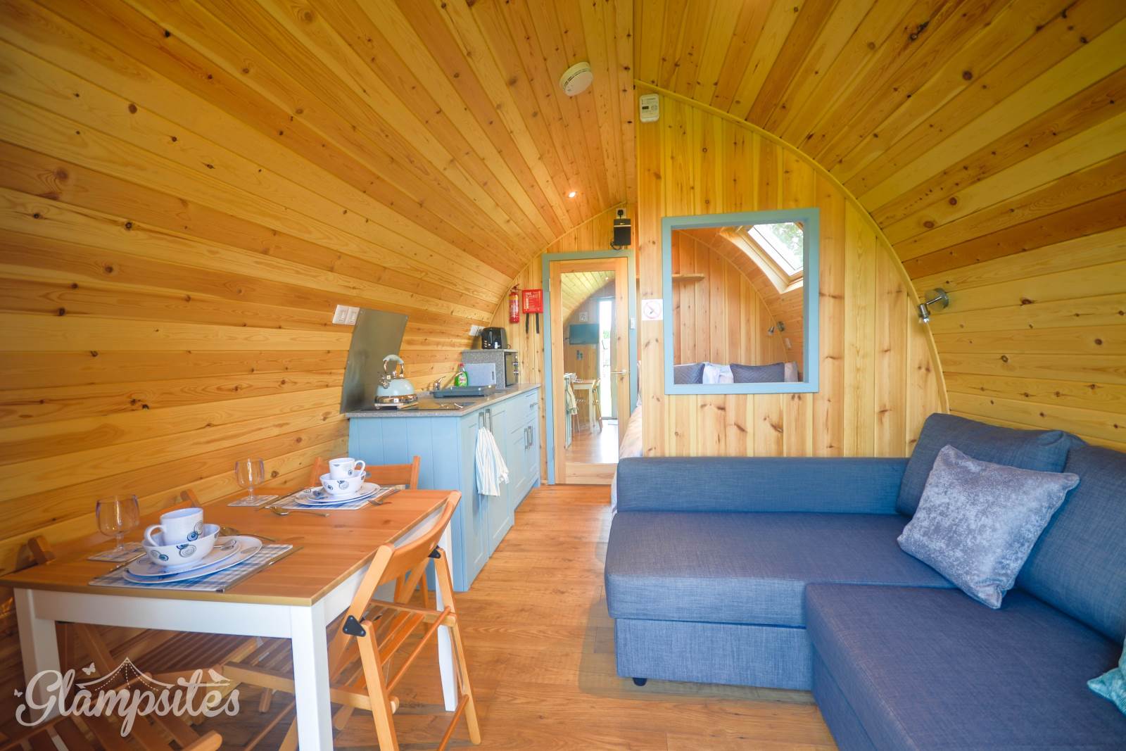 Luxury Glamping Pod with Hot Tub